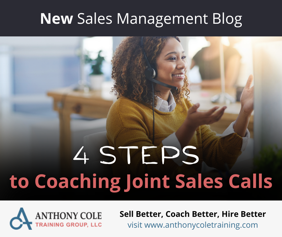 4 Steps to Coaching Joint Sales Calls