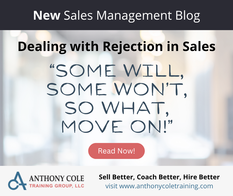 Dealing with Rejection in Sales: SW3