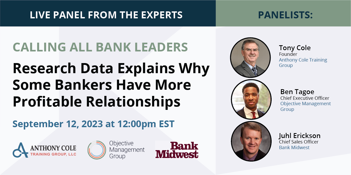 Panel: Research Data Explains Why Some Bankers Have More Profitable ...